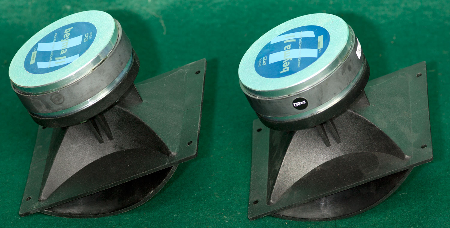 Beyma Model CP25 Compression Tweeters