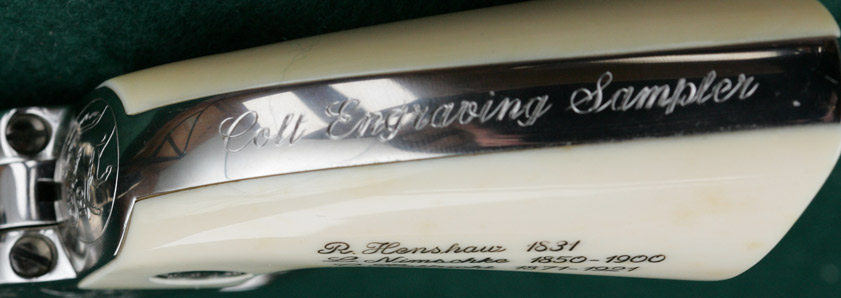 Colt Single Action Army Engraving Sampler