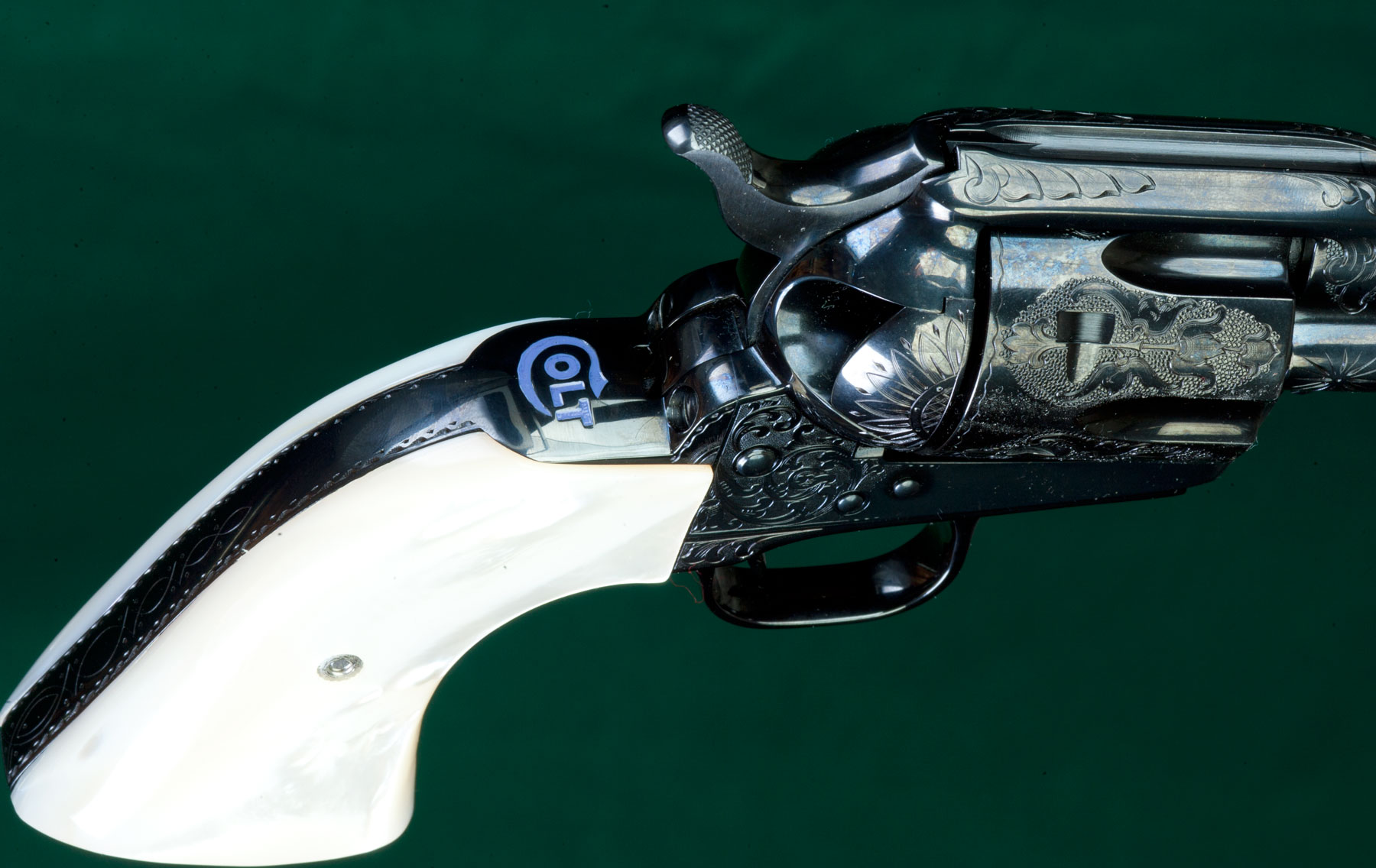 Colt Single Action Army 3rd Generation Engravers Sampler Prototype