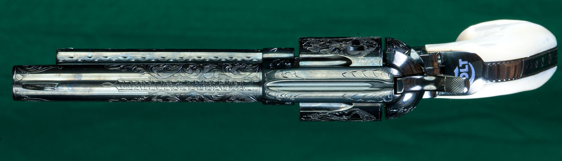 Colt Single Action Army 3rd Generation Engravers Sampler Prototype