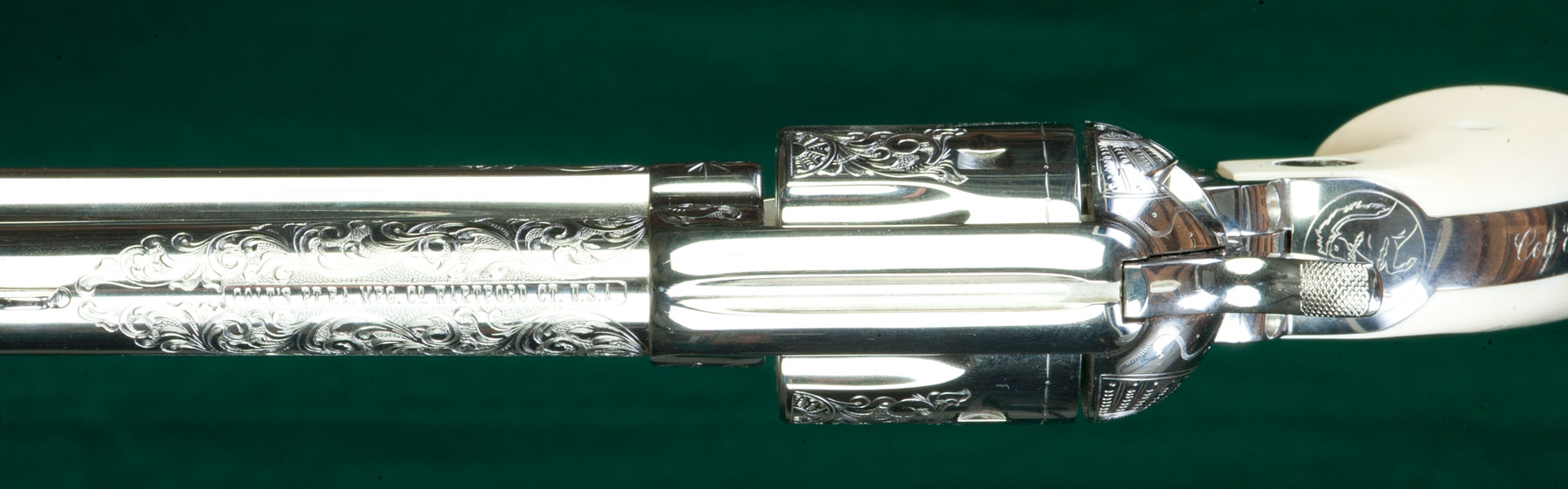 Colt Single Action Army 3rd Generation Engravers Sampler