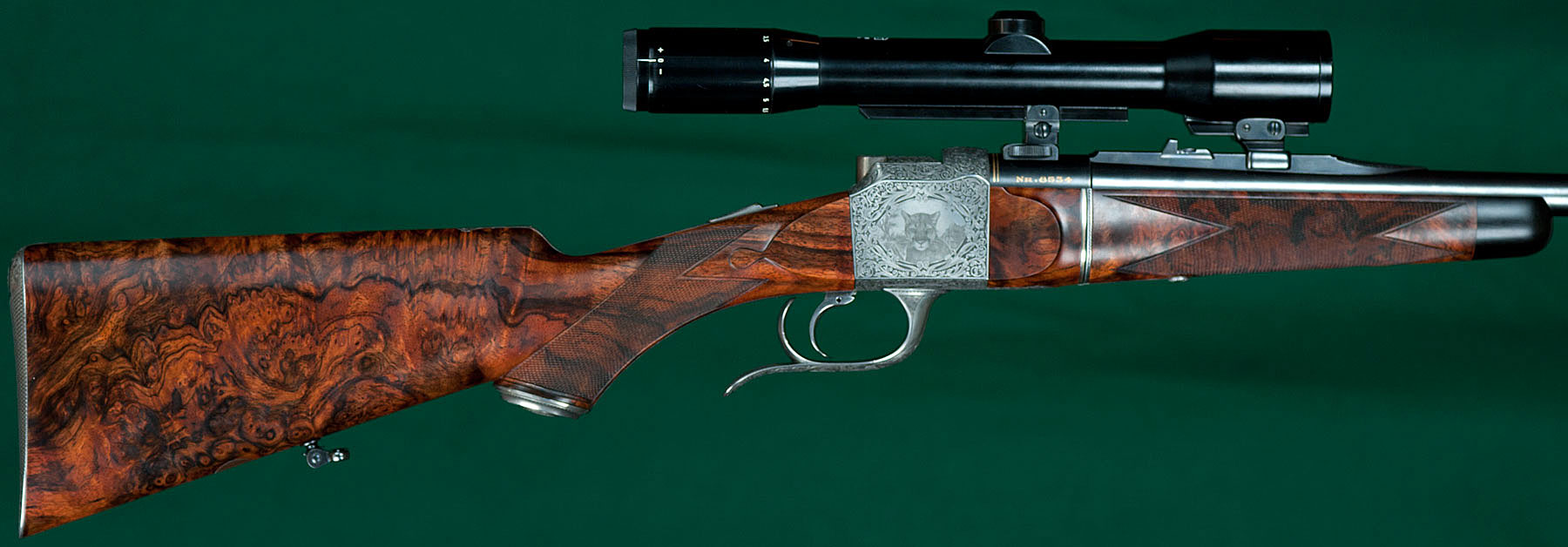 Martin Hagn Falling Block Single Shot Rifle Two