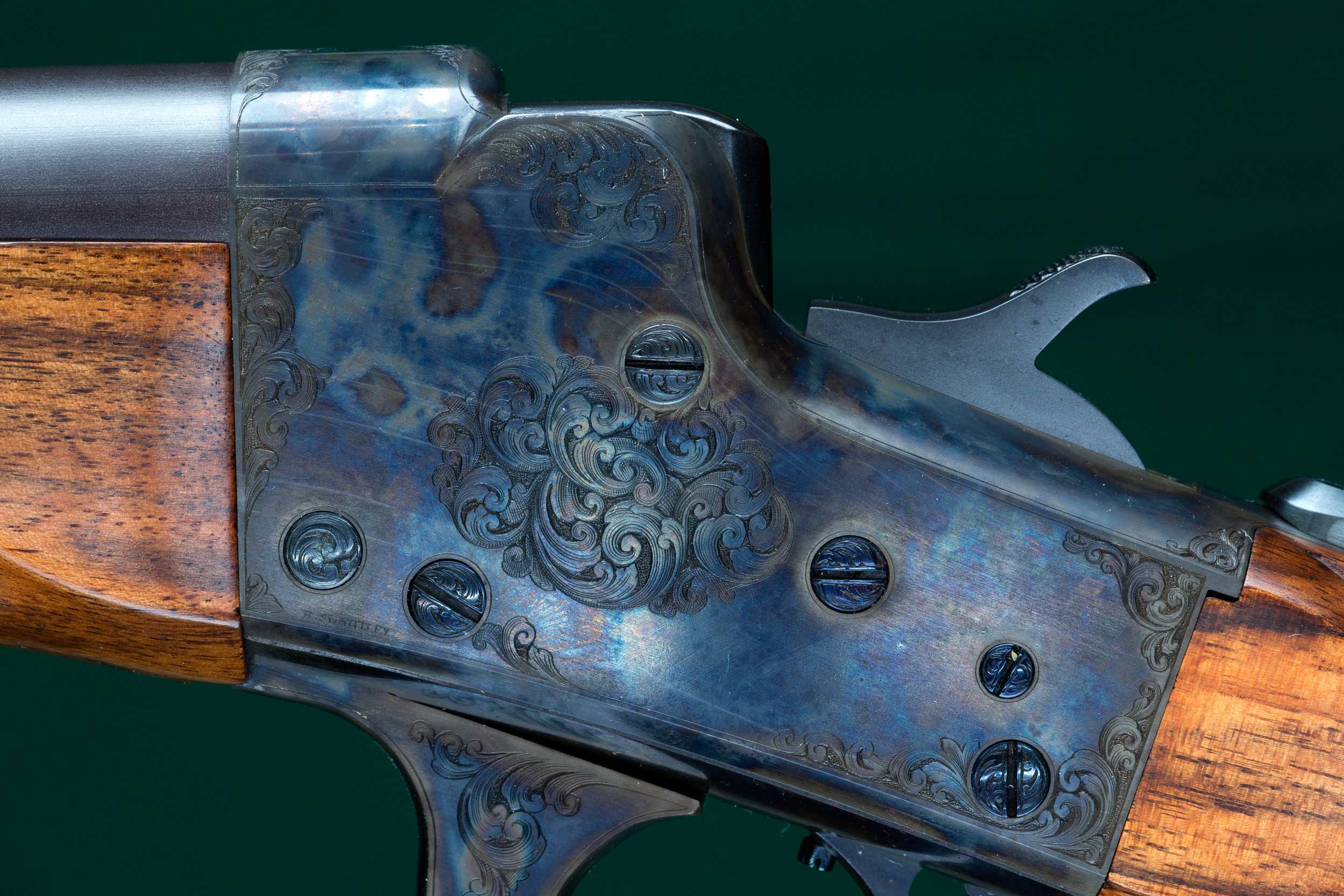 Remington Custom Hepburn Walker Scheutzen Rifle