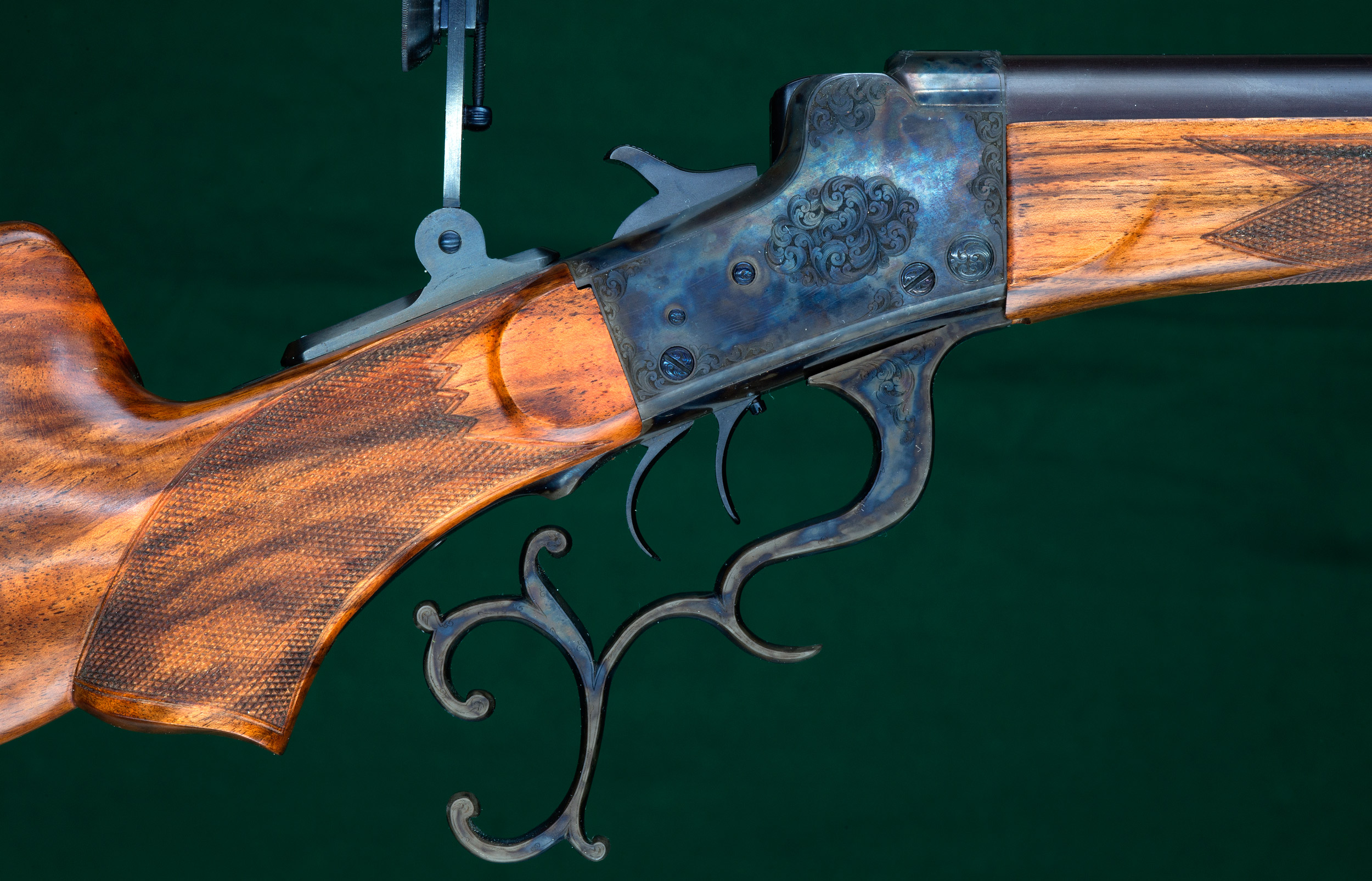 Remington Custom Hepburn Walker Scheutzen Rifle
