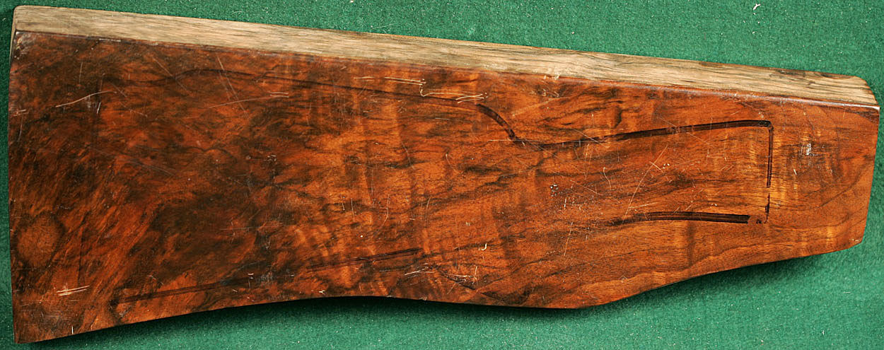 Exhibition Walnut Stock Blank