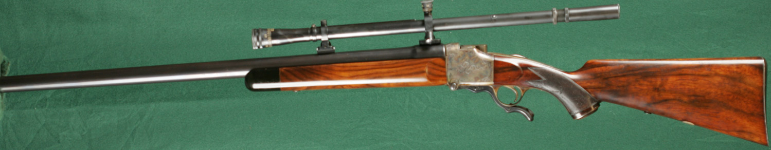 Custom Webley Model 1897 Falling Block Rifle
