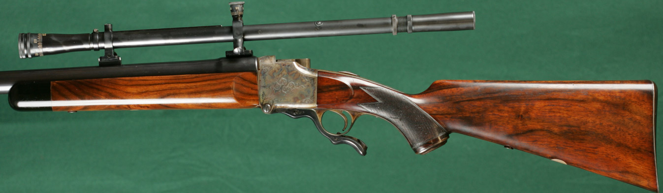 Custom Webley Model 1897 Falling Block Rifle