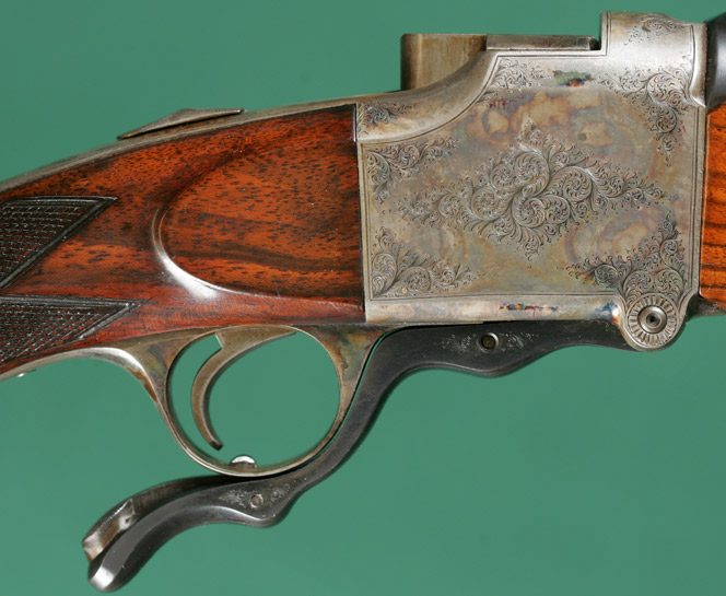 Custom Webley Model 1897 Falling Block Rifle