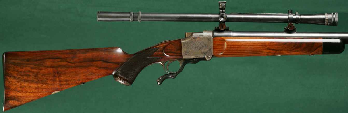 Custom Webley Model 1897 Falling Block Rifle